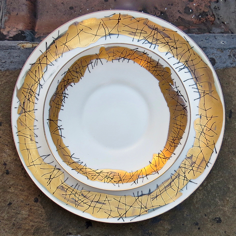 DL Gold/Platinum Dinnerware